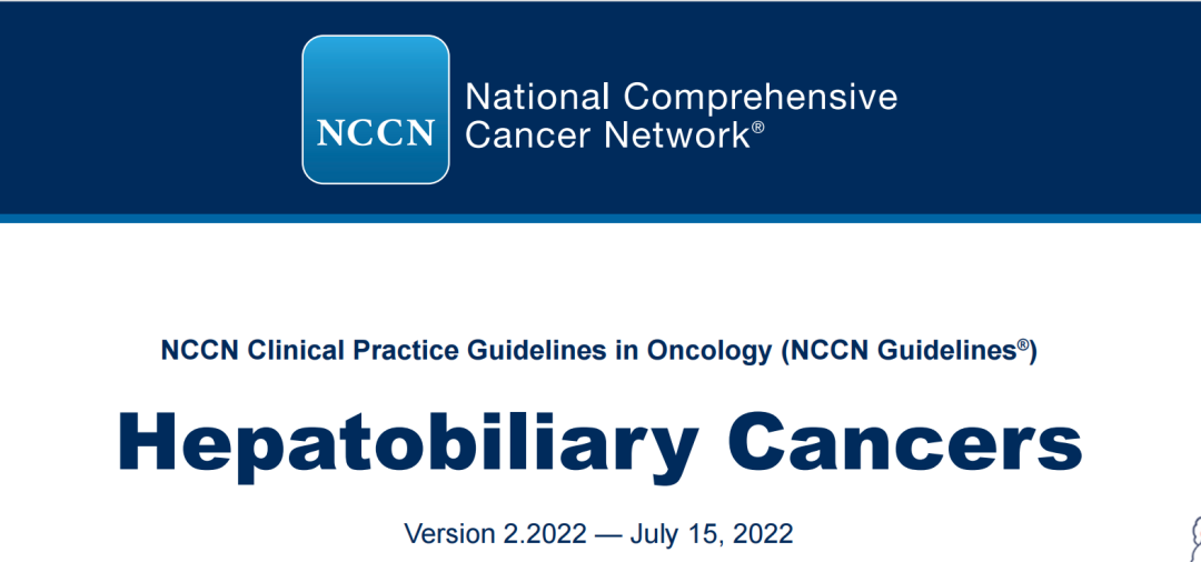 NCCN V2版出炉！胆道肿瘤系统治疗迎来里程碑式突破！-咚咚肿瘤科