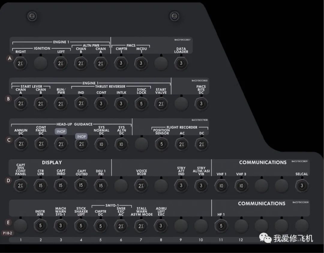 737NG驾驶舱面板（图）B737系列机务在线 - 认真、负责、细致 我们秉承的理念
