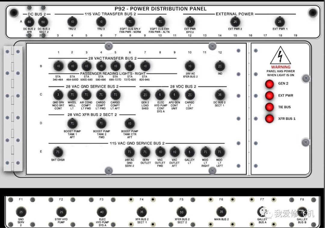 737NG驾驶舱面板（图）B737系列机务在线 - 认真、负责、细致 我们秉承的理念