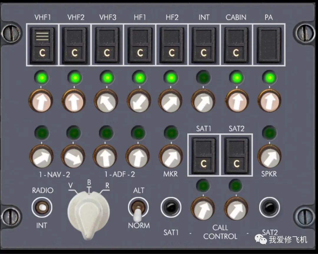 737NG驾驶舱面板（图）B737系列机务在线 - 认真、负责、细致 我们秉承的理念