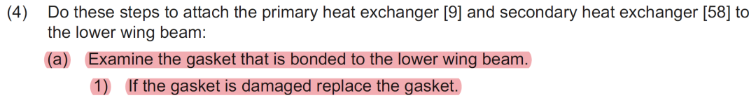 更换737NG空调热交换器时需要检查并视情更换的密封B737系列机务在线 - 认真、负责、细致 我们秉承的理念