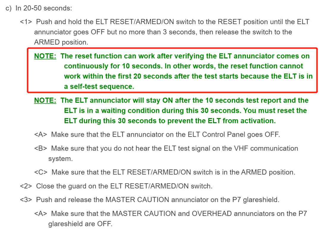 737NG件号01N65900固定式ELT维护注意事项B737系列机务在线 - 认真、负责、细致 我们秉承的理念
